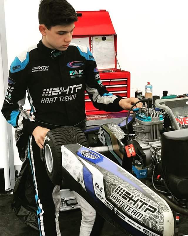 Saber Mas Santa Fe - Kart : Ian corrió bajo la lluvia en Genk - Saber ...