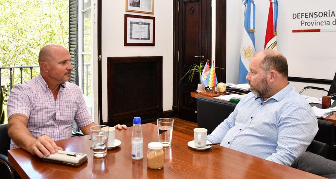 Saber Mas Santa Fe - El defensor del Pueblo recibió al presidente en ...